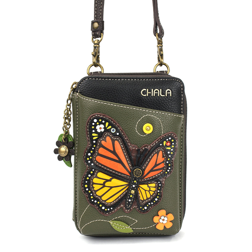 Wallet Xbody - Monarch Butterfly – Chala Group